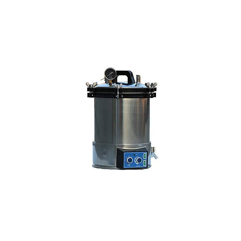 18l Portable Steam Sterilizer Pot Autoclave Stainless Steel