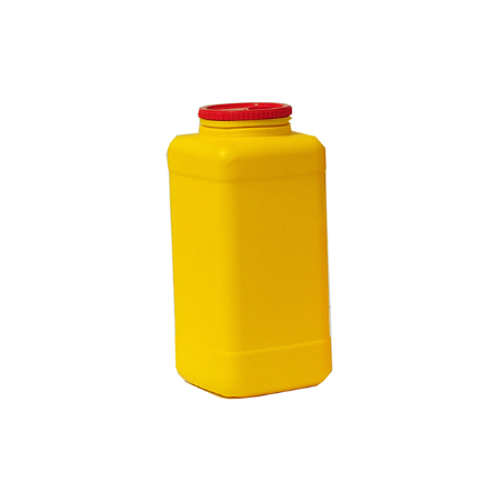 1.5l Disposable Medical Waste Container Sharps Bin Yellow/Red